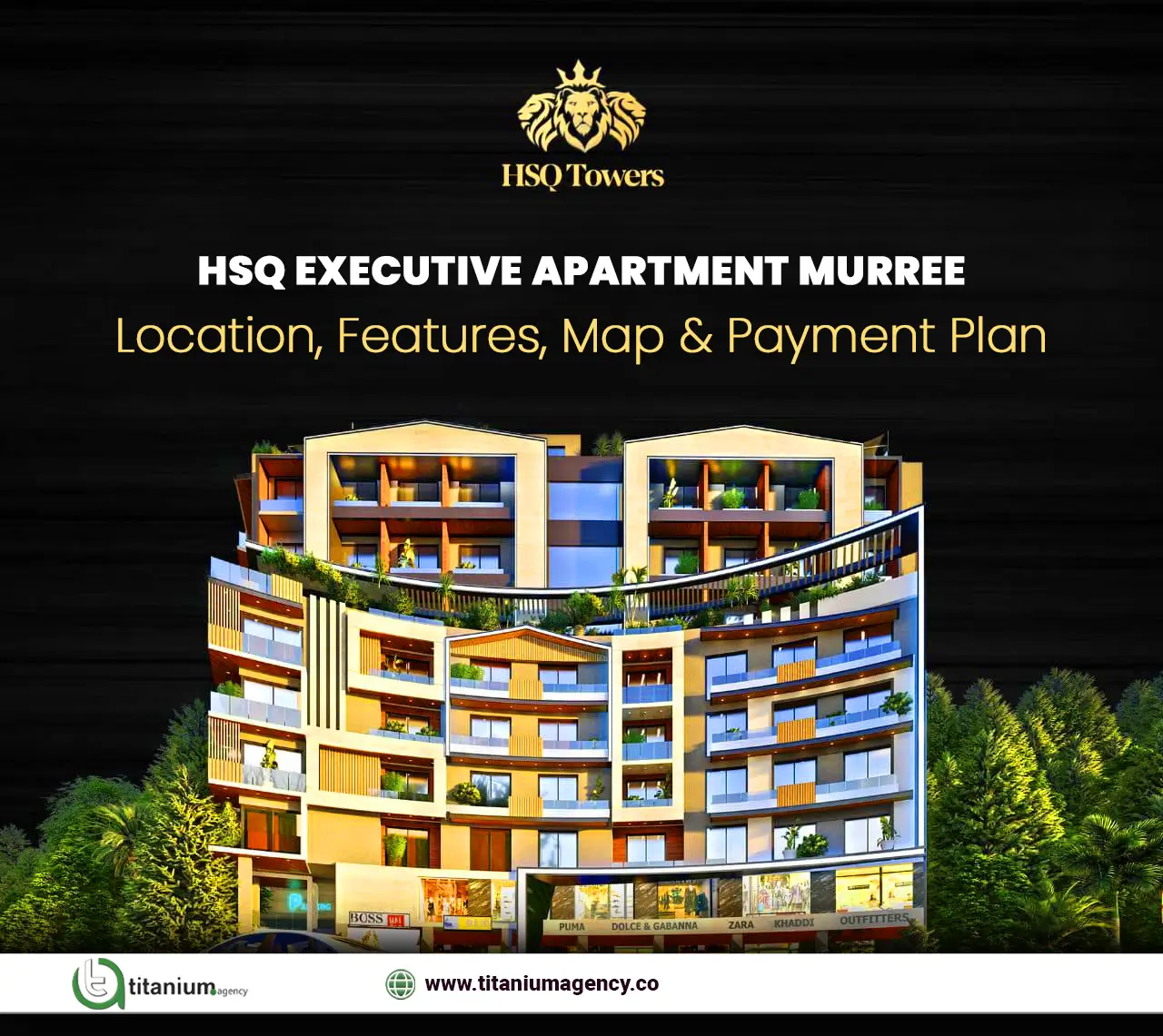 HSQ Tower Murree: Nearing Possession in Just 6 Months - Titanium Agency